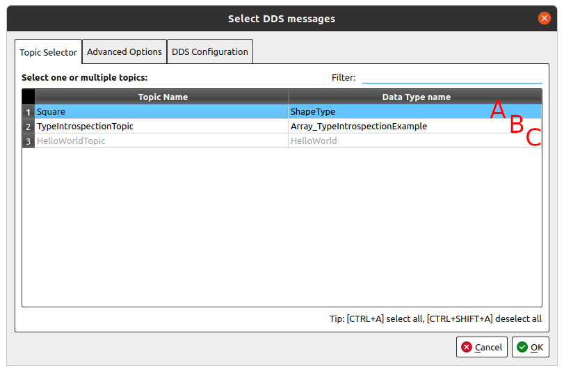 3. Fast DDS Visualizer Plugin Configuration — Fast DDS Visualizer ...